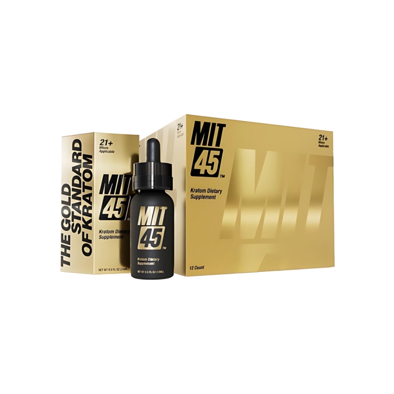 MIT45 Kratom Shot - Gold (Display of 12) - MK Distribution